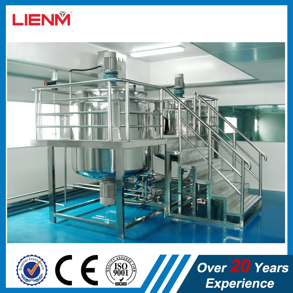 Hot sale liquid soap mixing tank detergent making dishwashing liquid ...